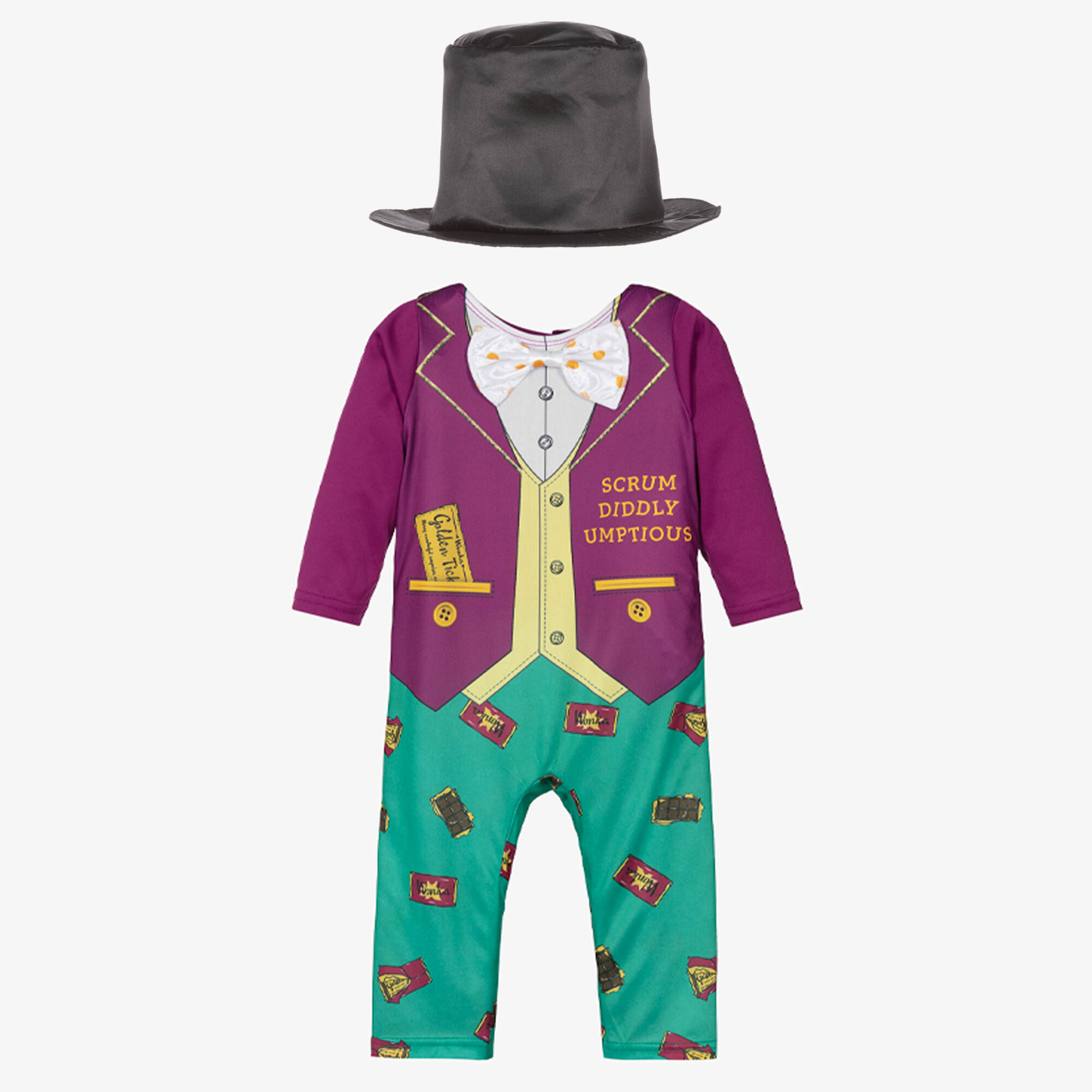 Dress Up by Design - Purple Willy Wonka Kids Costume | Childrensalon Outlet
