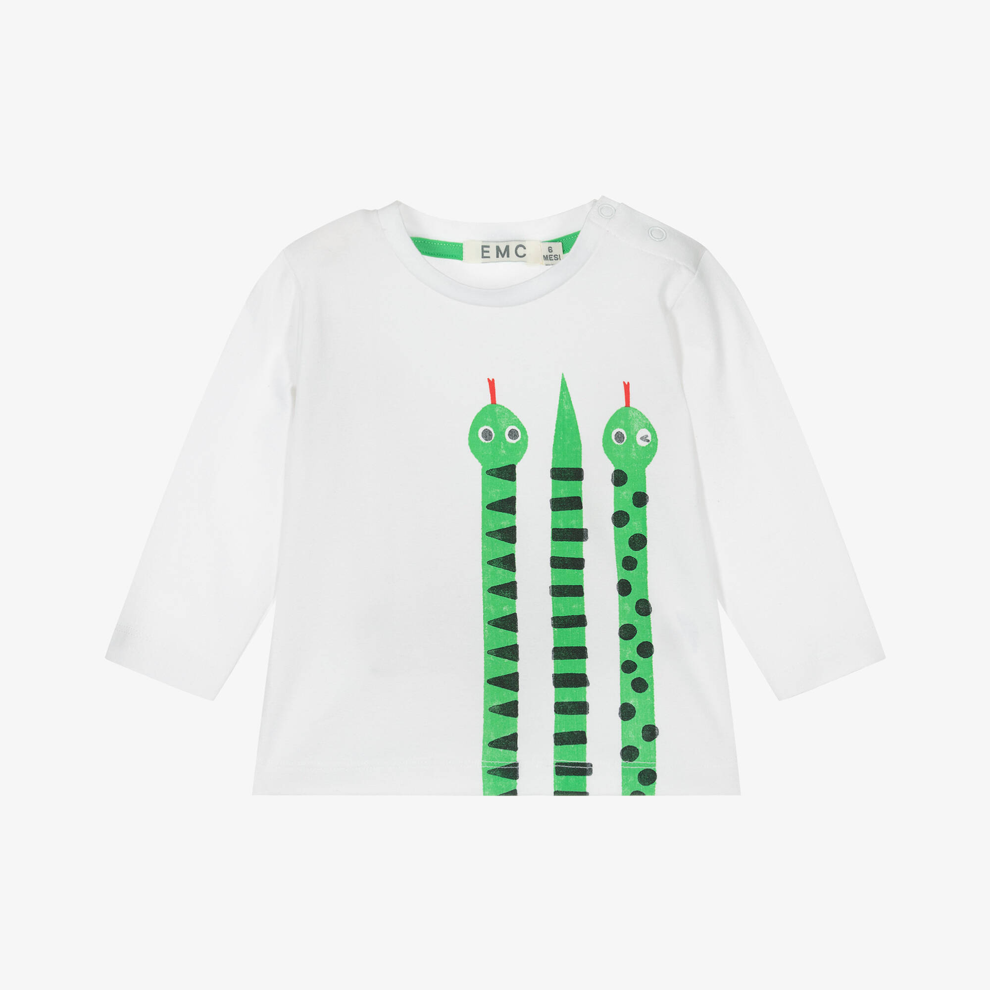 Everything Must Change - Boys Serpent Motif Cotton Tee | Childrensalon ...