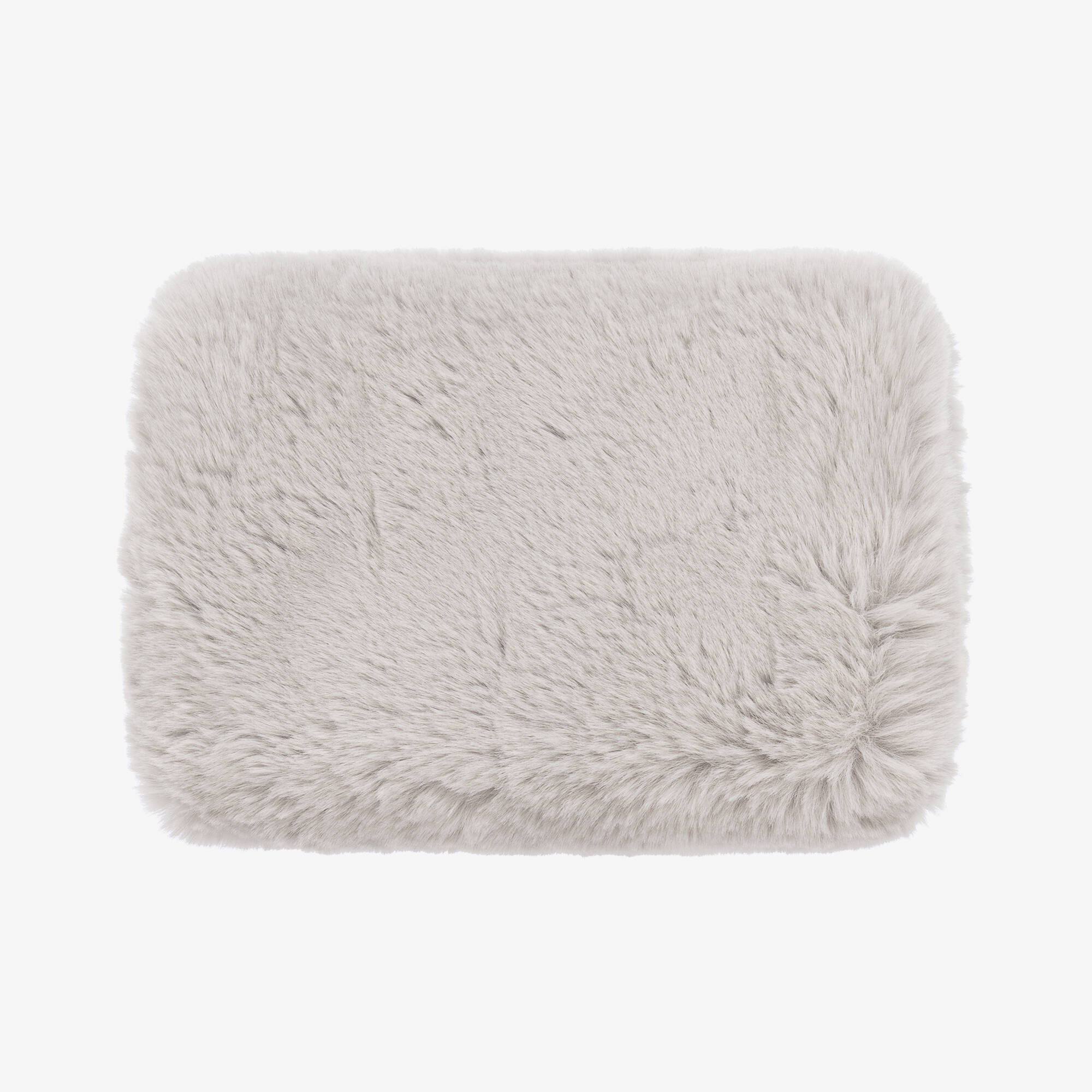 Helen Moore - Girls Grey Faux Fur Hand Muff (25cm) | Childrensalon Outlet