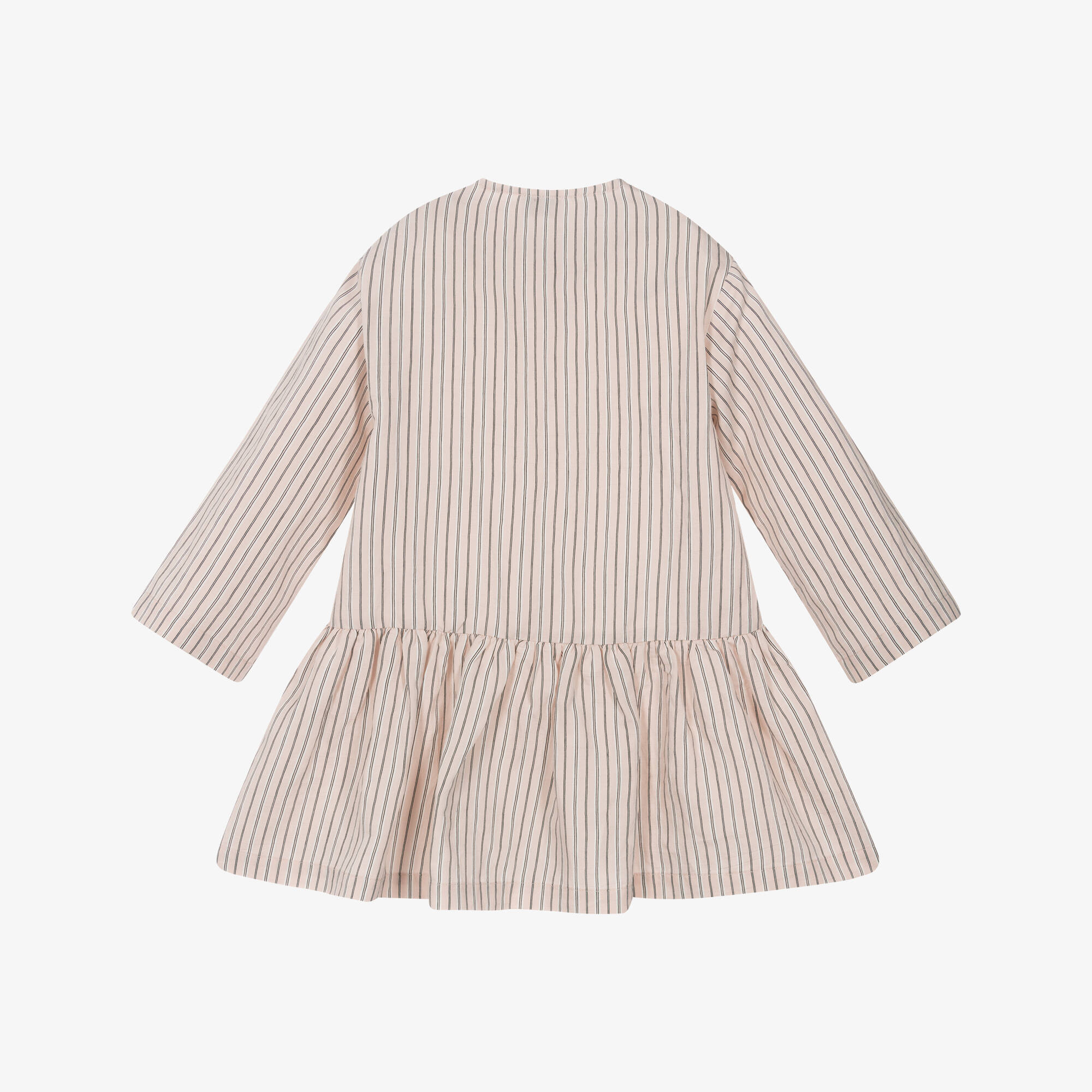 Il Gufo - Girls Pastel Striped Waistline Dress | Childrensalon Outlet
