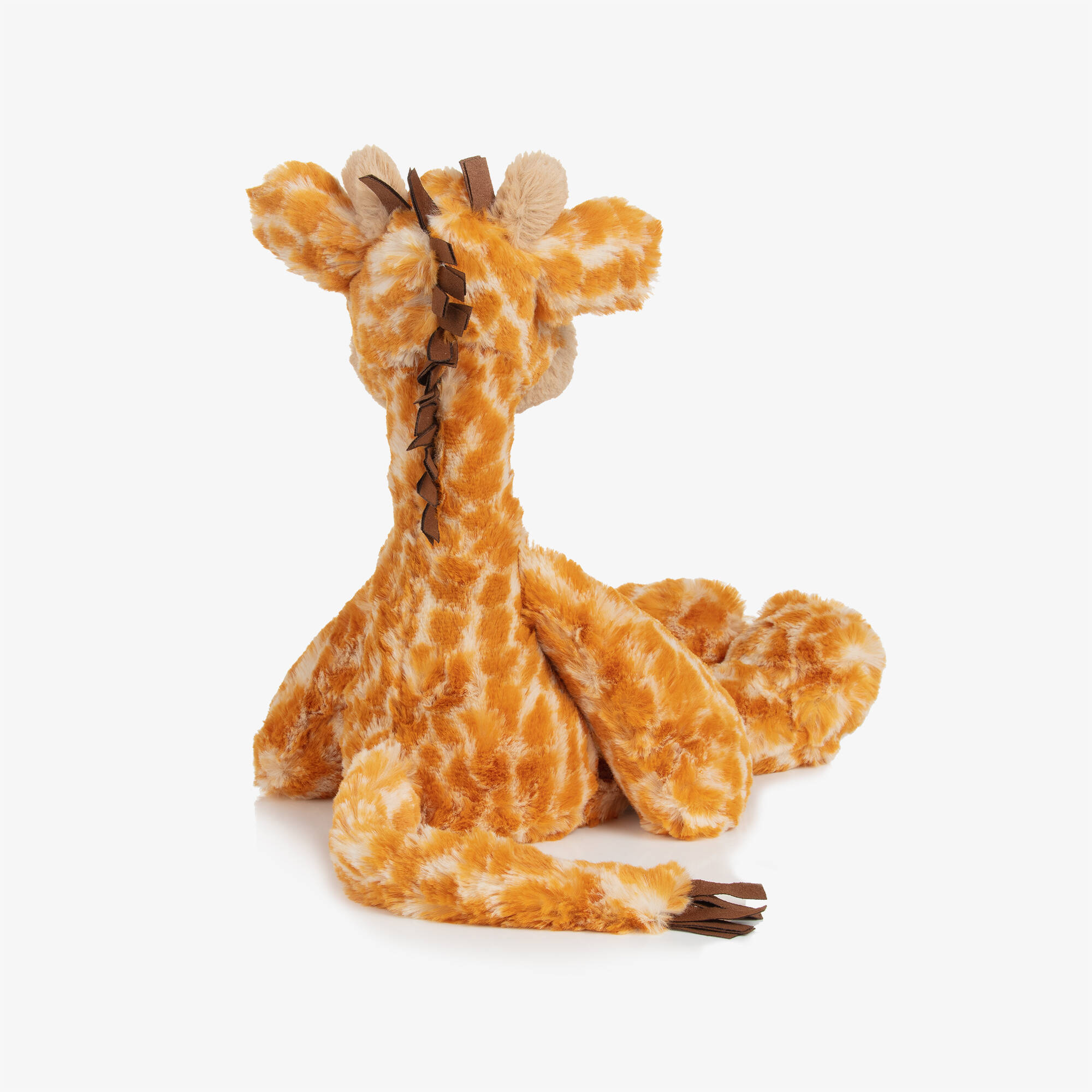 Jellycat - Boys Orange Giraffe Plush Cuddle | Childrensalon Outlet