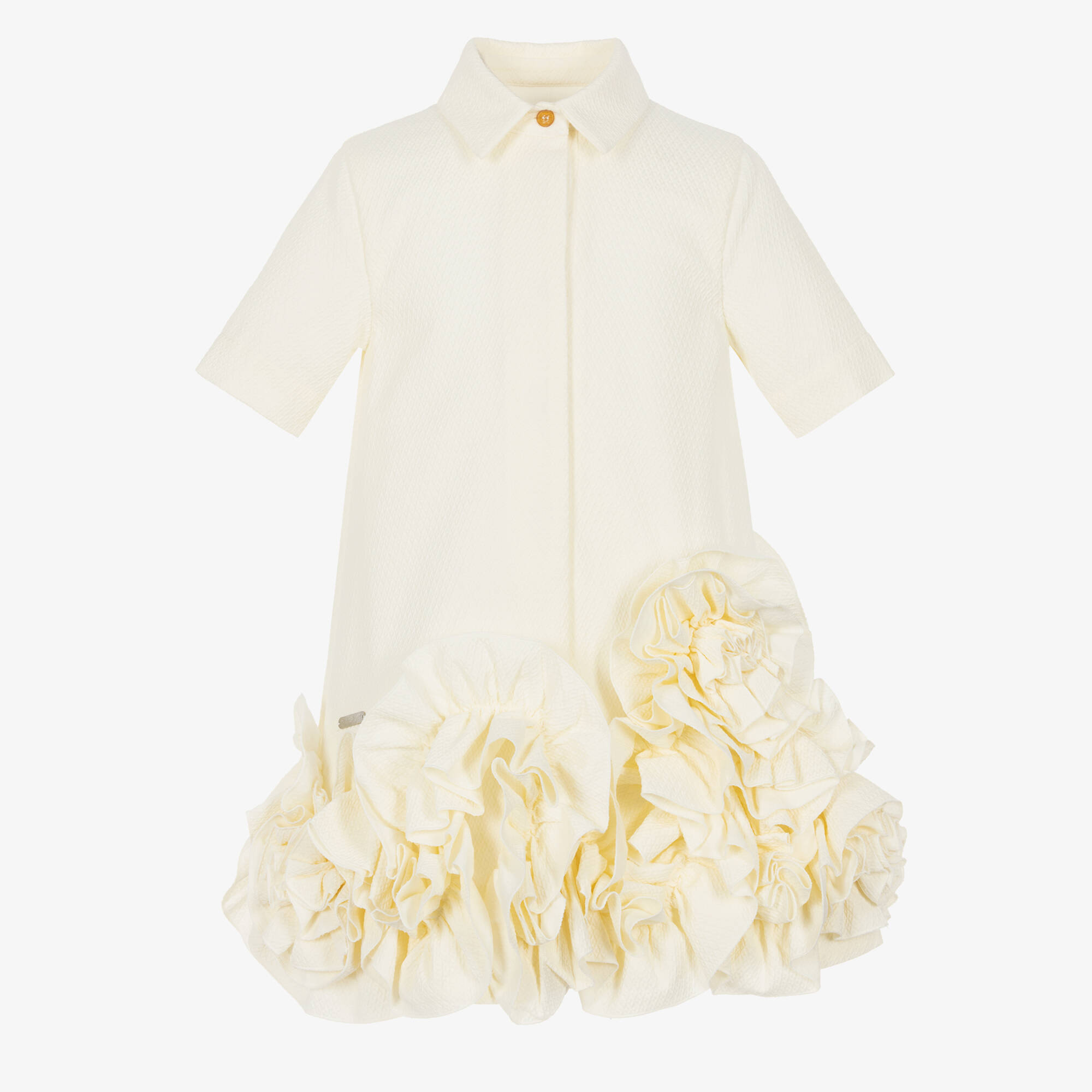 Jessie and James London - Girls Sunny Rosette Hem Dress | Childrensalon ...