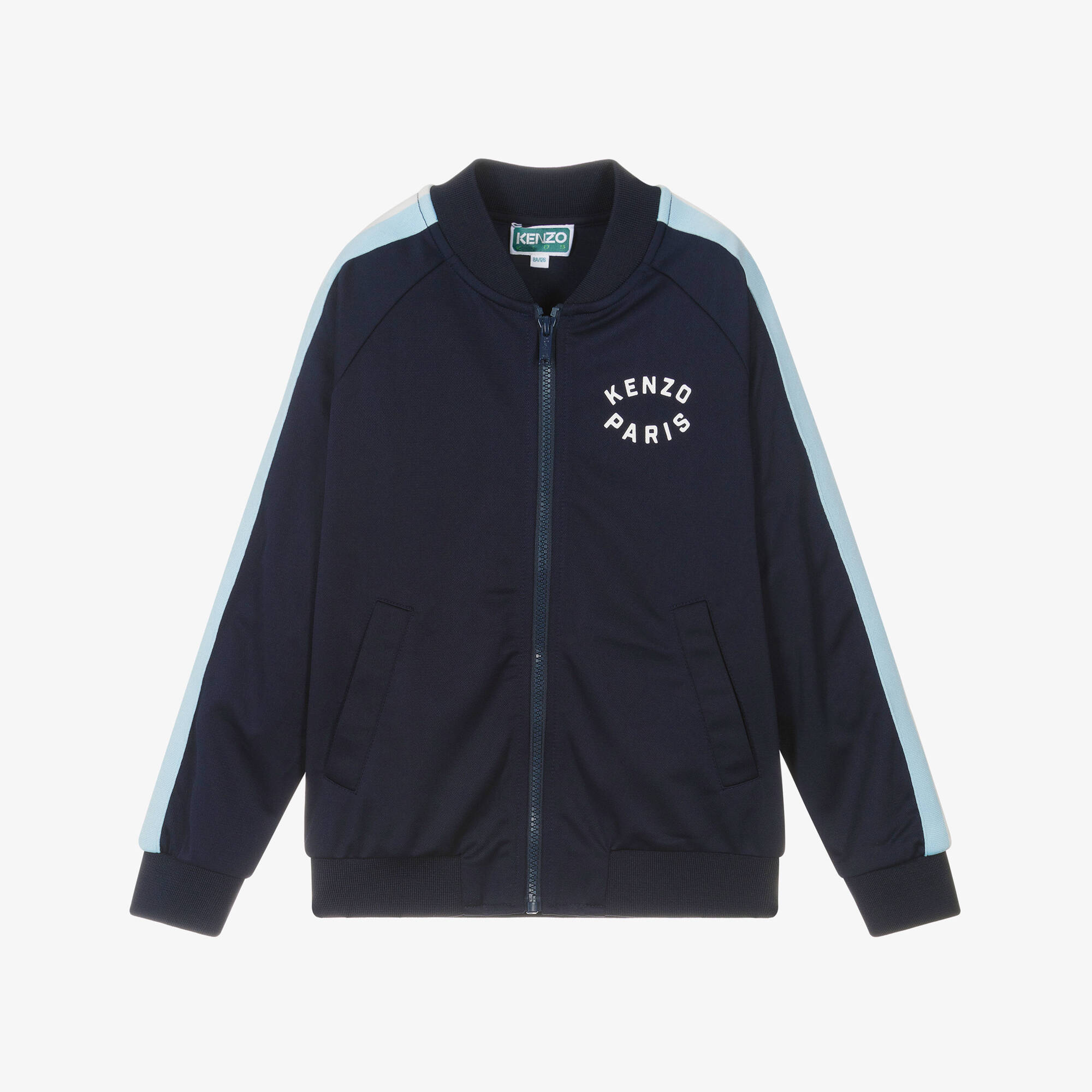 KENZO KIDS - Boys Navy Tiger Stripe Jacket | Childrensalon Outlet