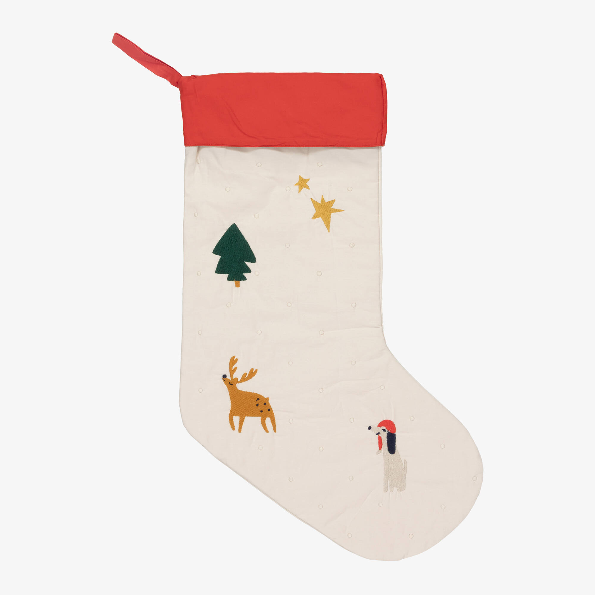 Liewood - Ivory Christmas Stocking | Childrensalon Outlet