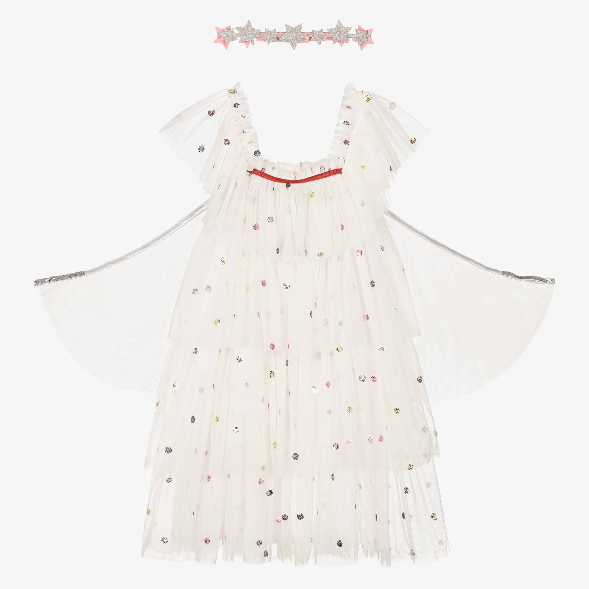 Meri Meri - Girls Angel Tulle Costume | Childrensalon Outlet