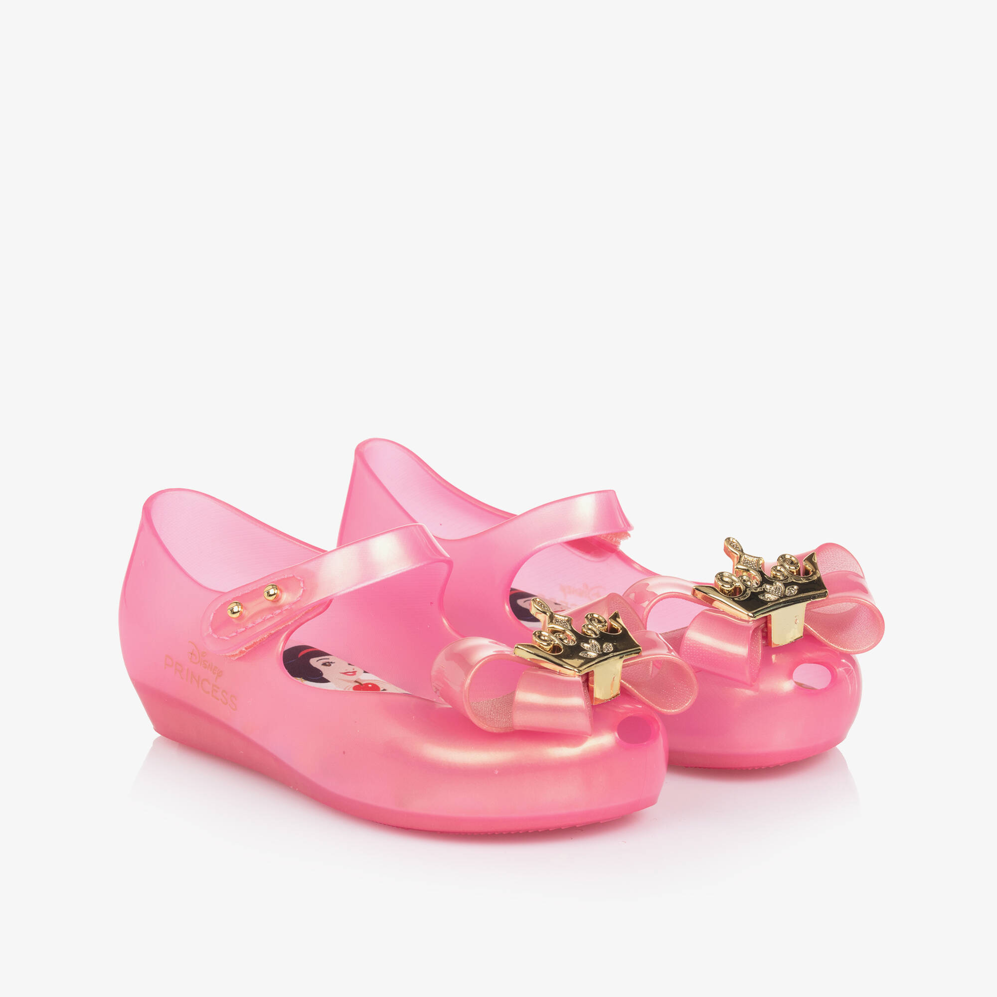 Mini Melissa - Girls Dreamy Pink Princess Flats | Childrensalon Outlet