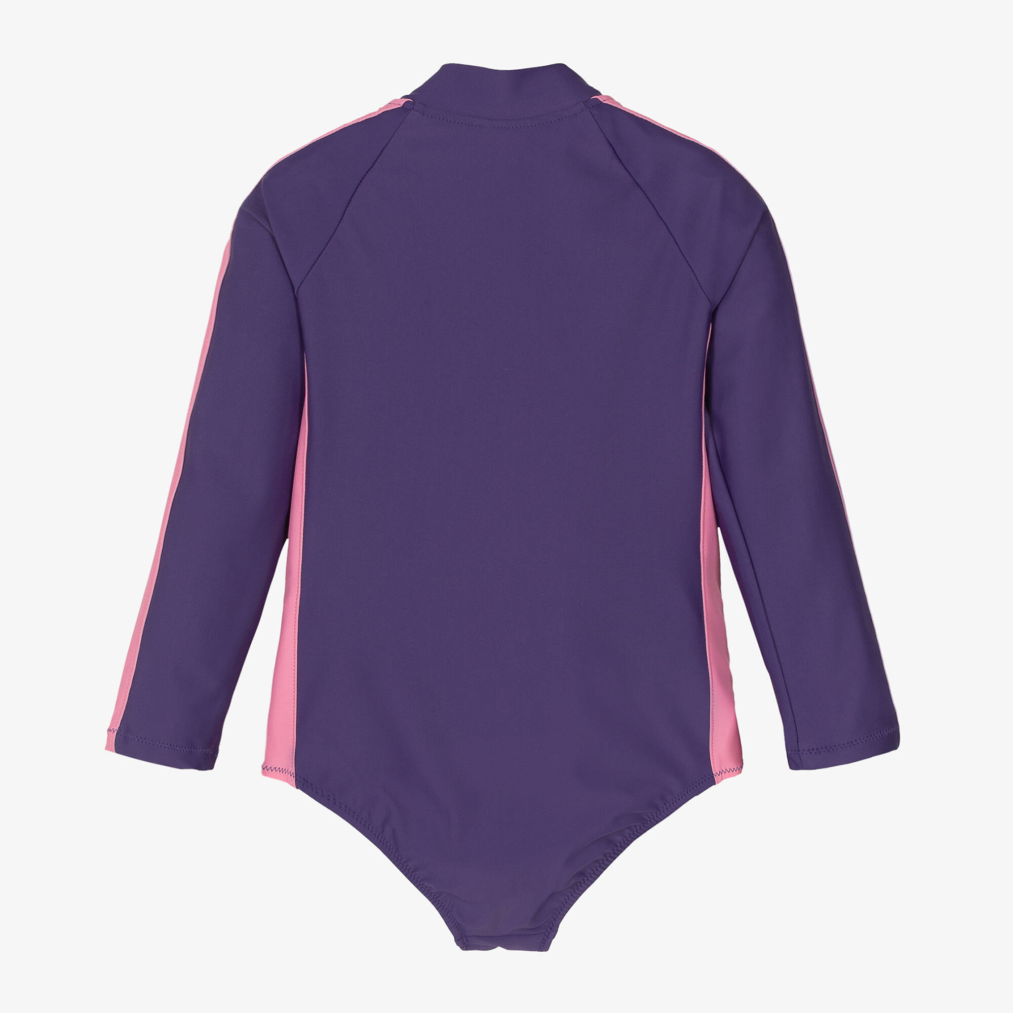 Mini Rodini - Girls Purple & Pink Swimsuit (UPF50+) | Childrensalon Outlet