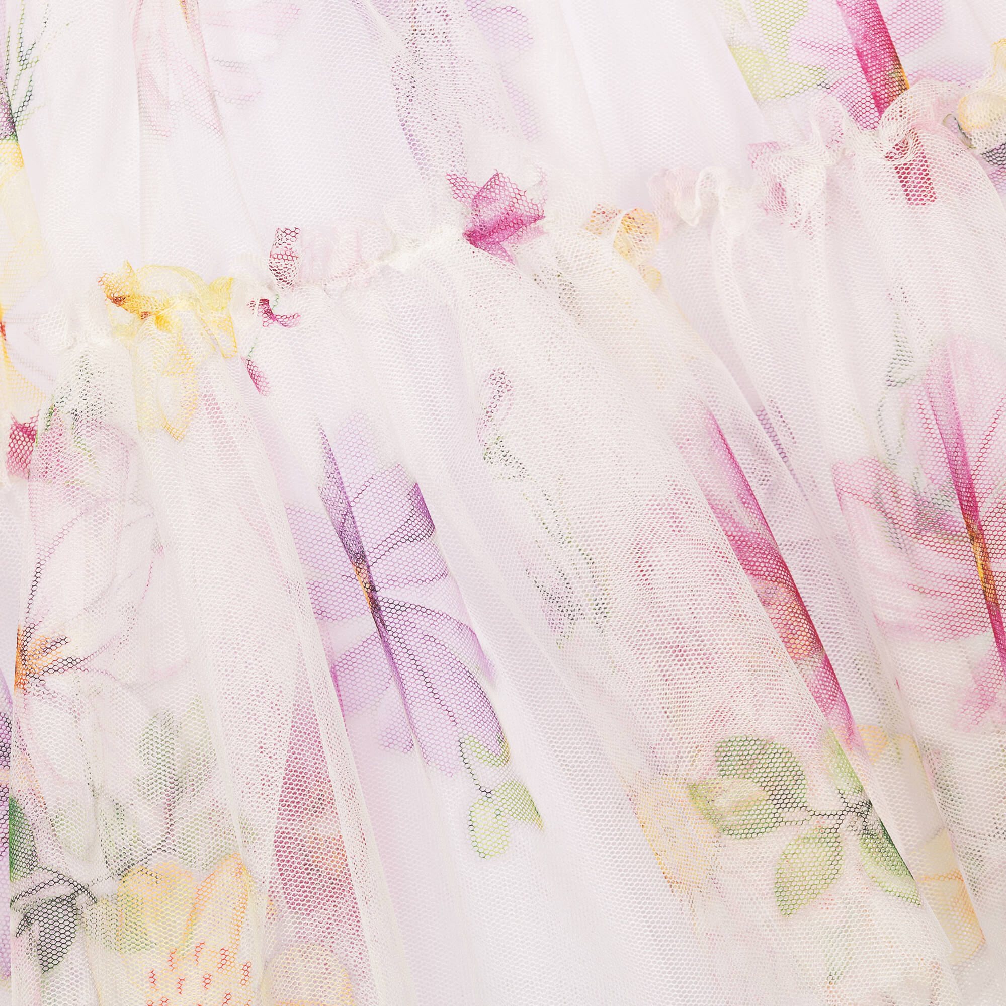Monnalisa - Girls Pink & White Tutu Pinafore Dress | Childrensalon Outlet