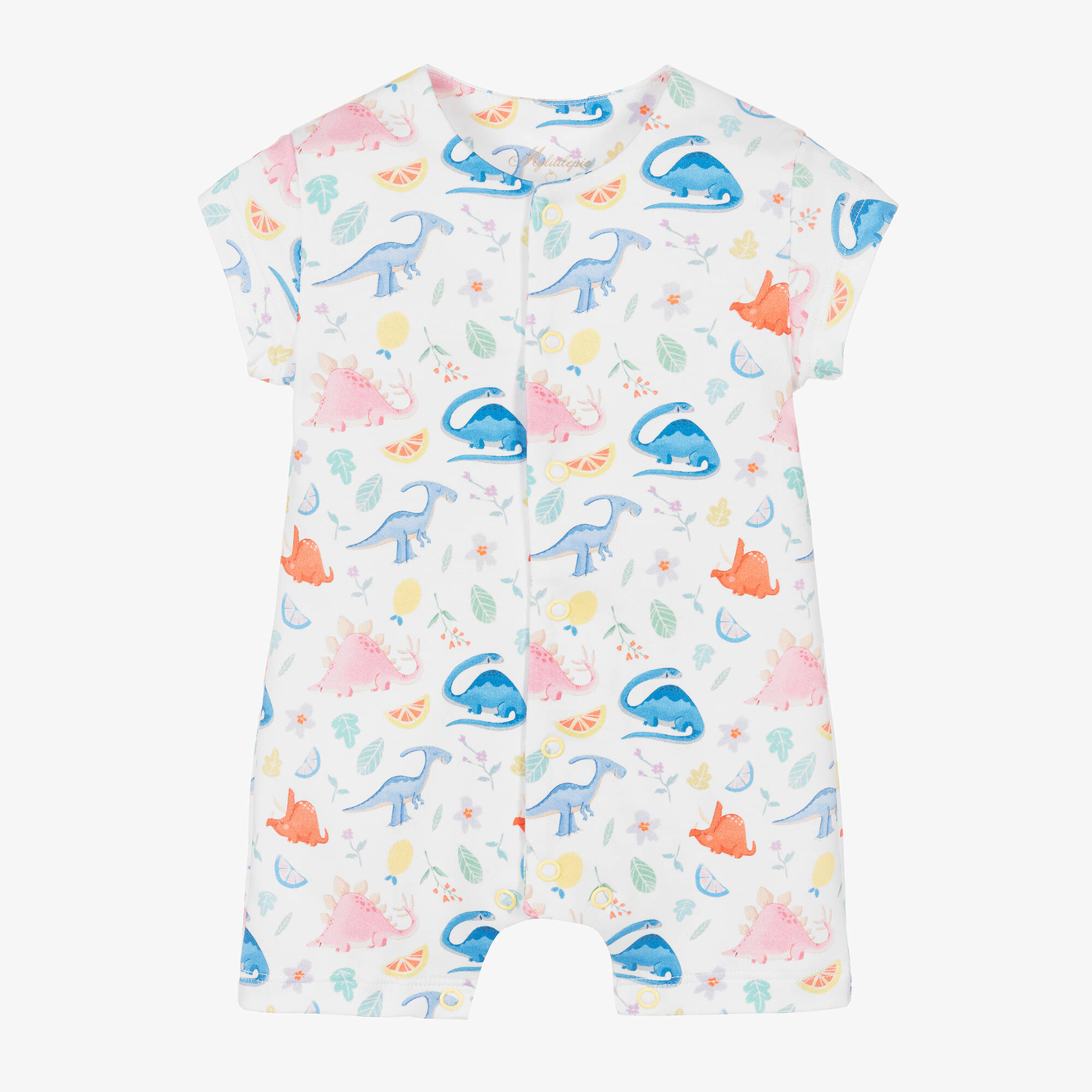 My Little Pie - White Supima Cotton Magic Print Shortie | Childrensalon ...