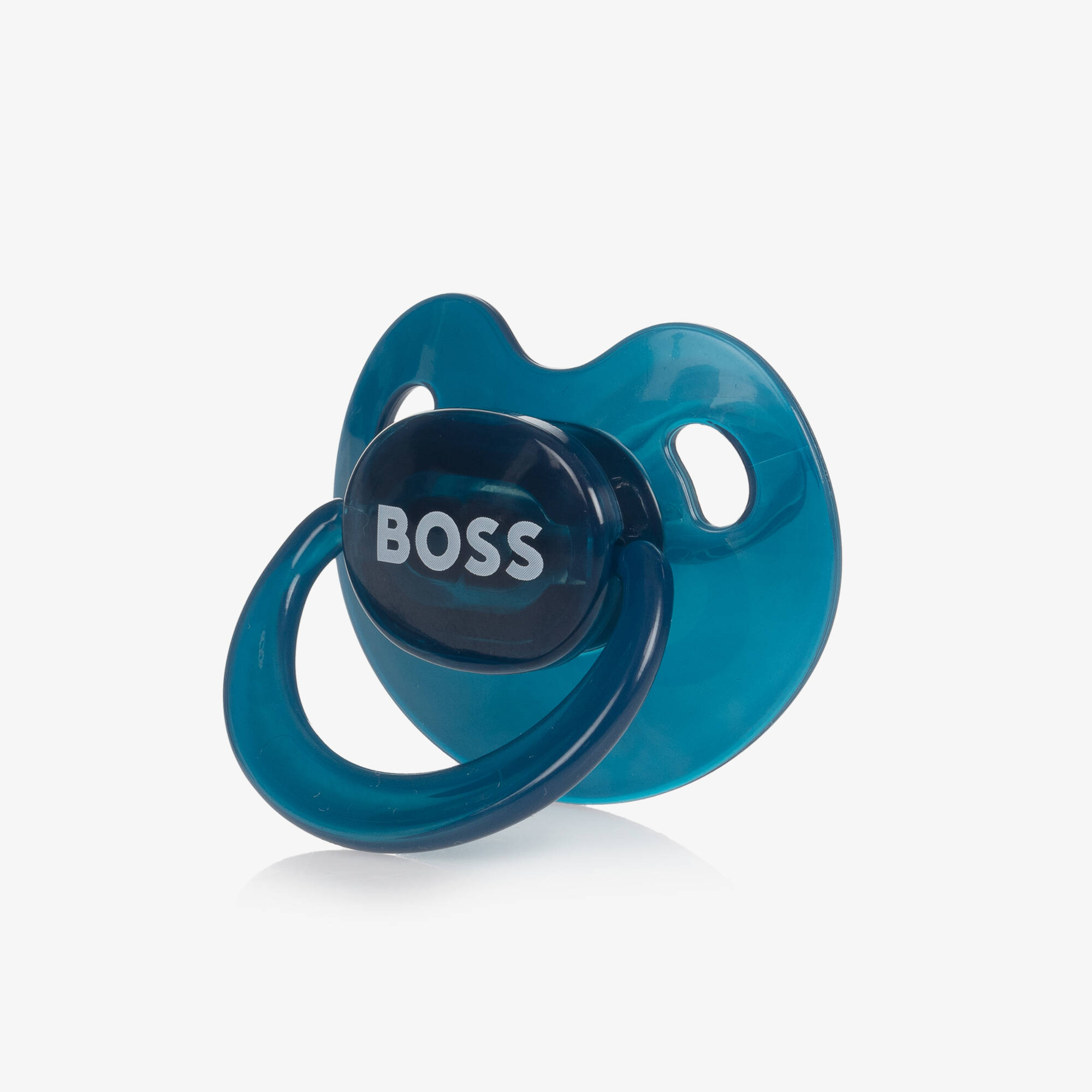 BOSS - Navy Blue Bottle & Dummy Set | Childrensalon Outlet