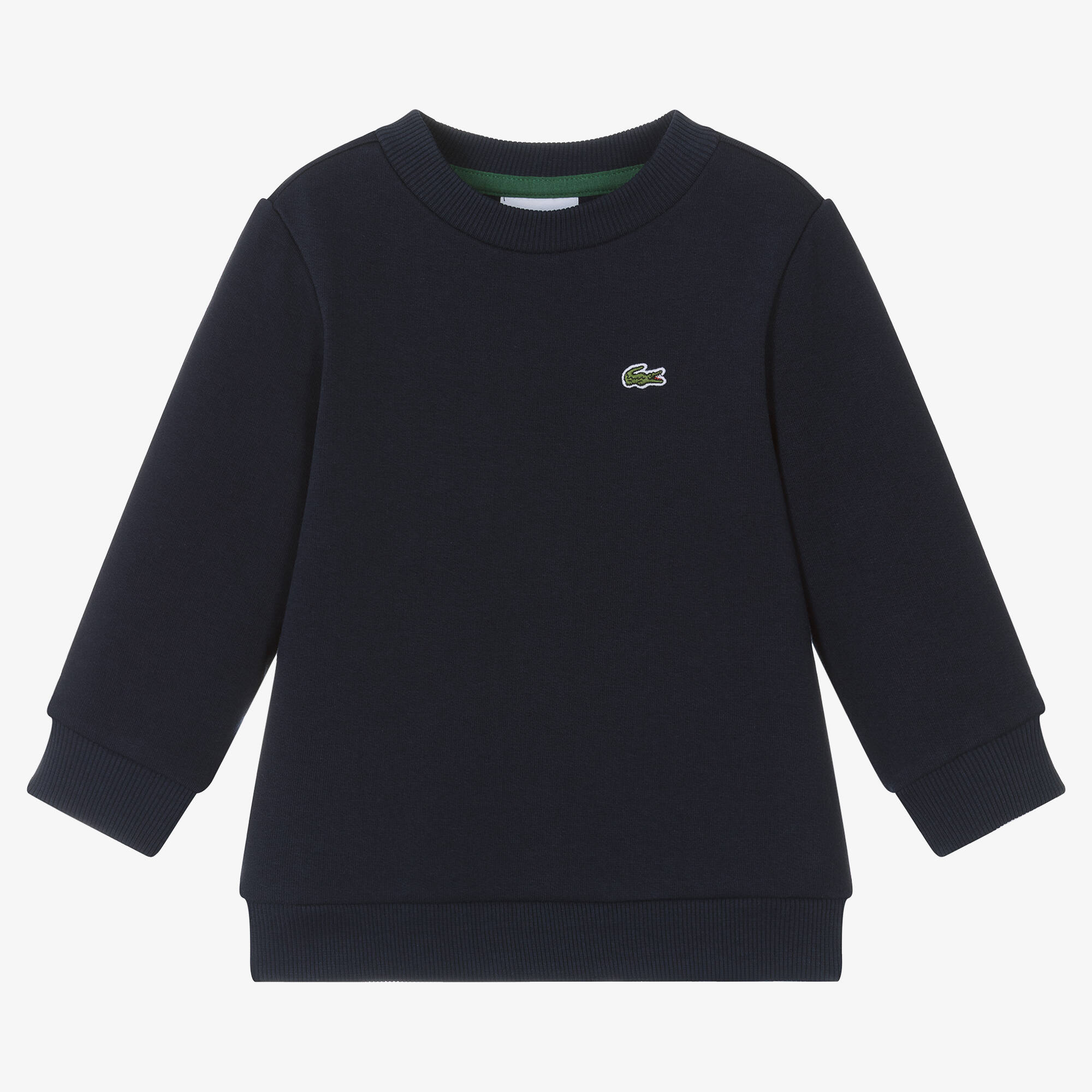 Lacoste - Navy Blue Crocodile Logo Sweatshirt | Childrensalon Outlet