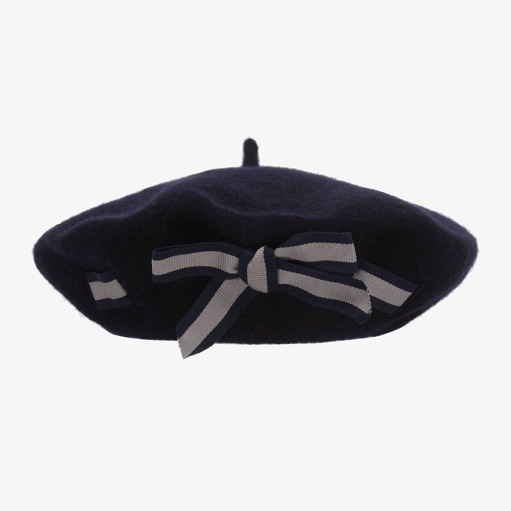 Patachou - Girls Blue Woollen Beret | Childrensalon Outlet