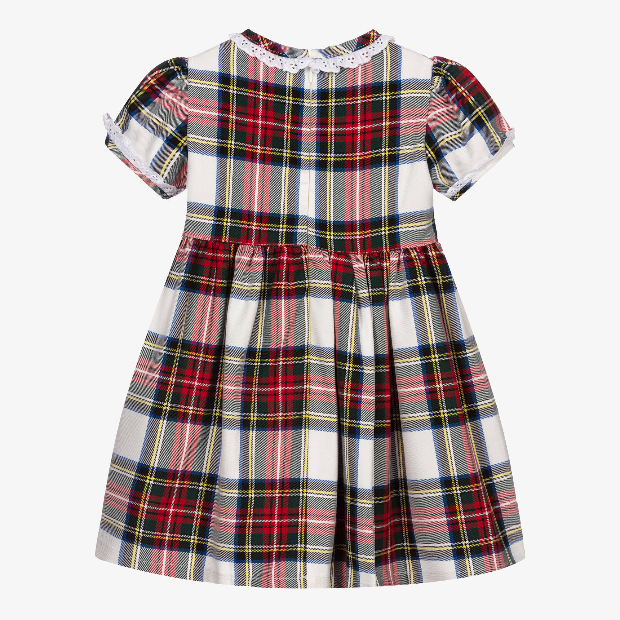 Phi Clothing - Girls Red Check Dress | Childrensalon Outlet