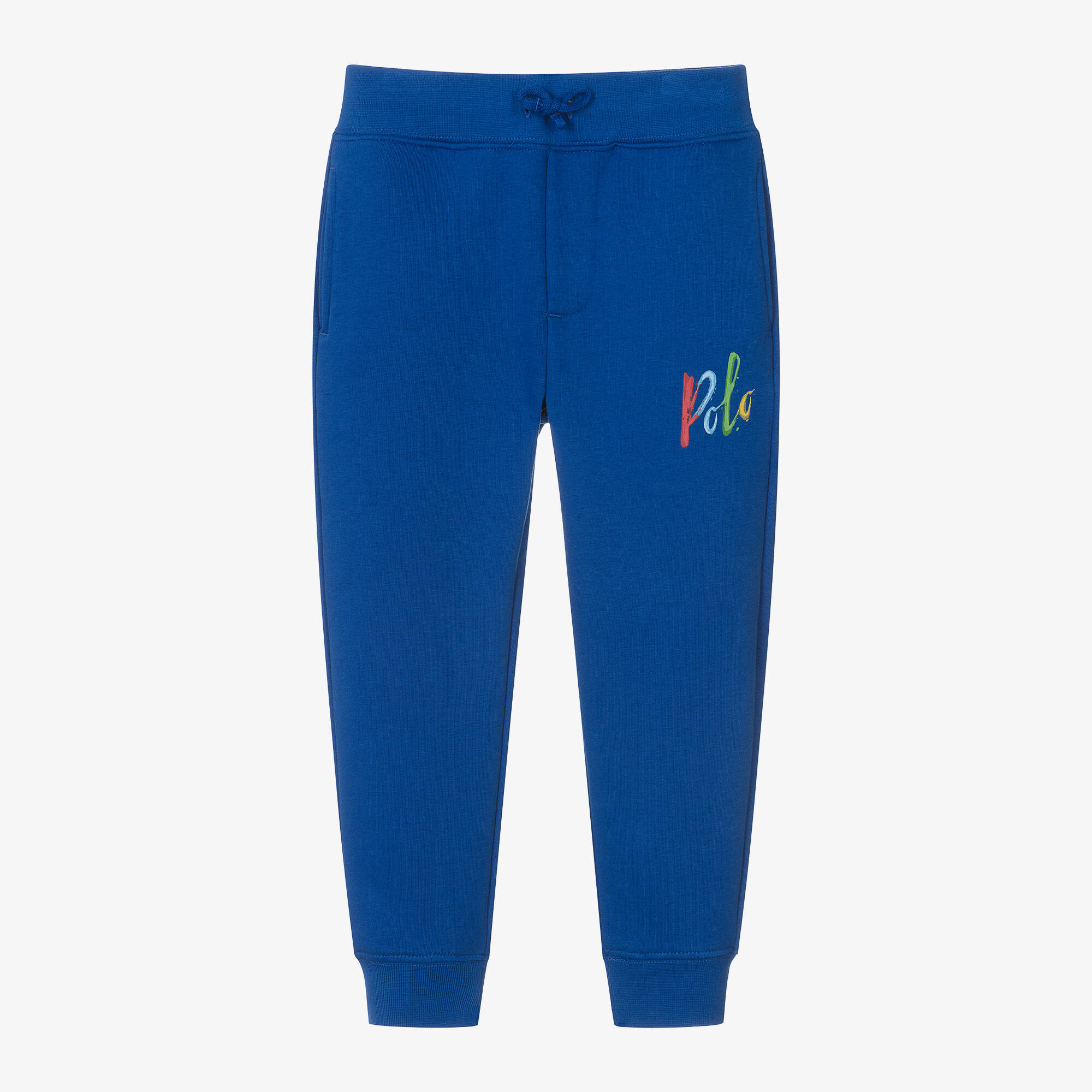 Ralph Lauren - Boys Cobalt Blue Joggers | Childrensalon Outlet