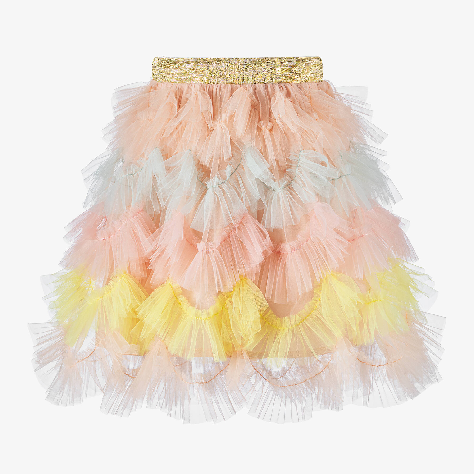 RaspberryPlum - Girls Pastel Pink Tulle Skirt | Childrensalon Outlet