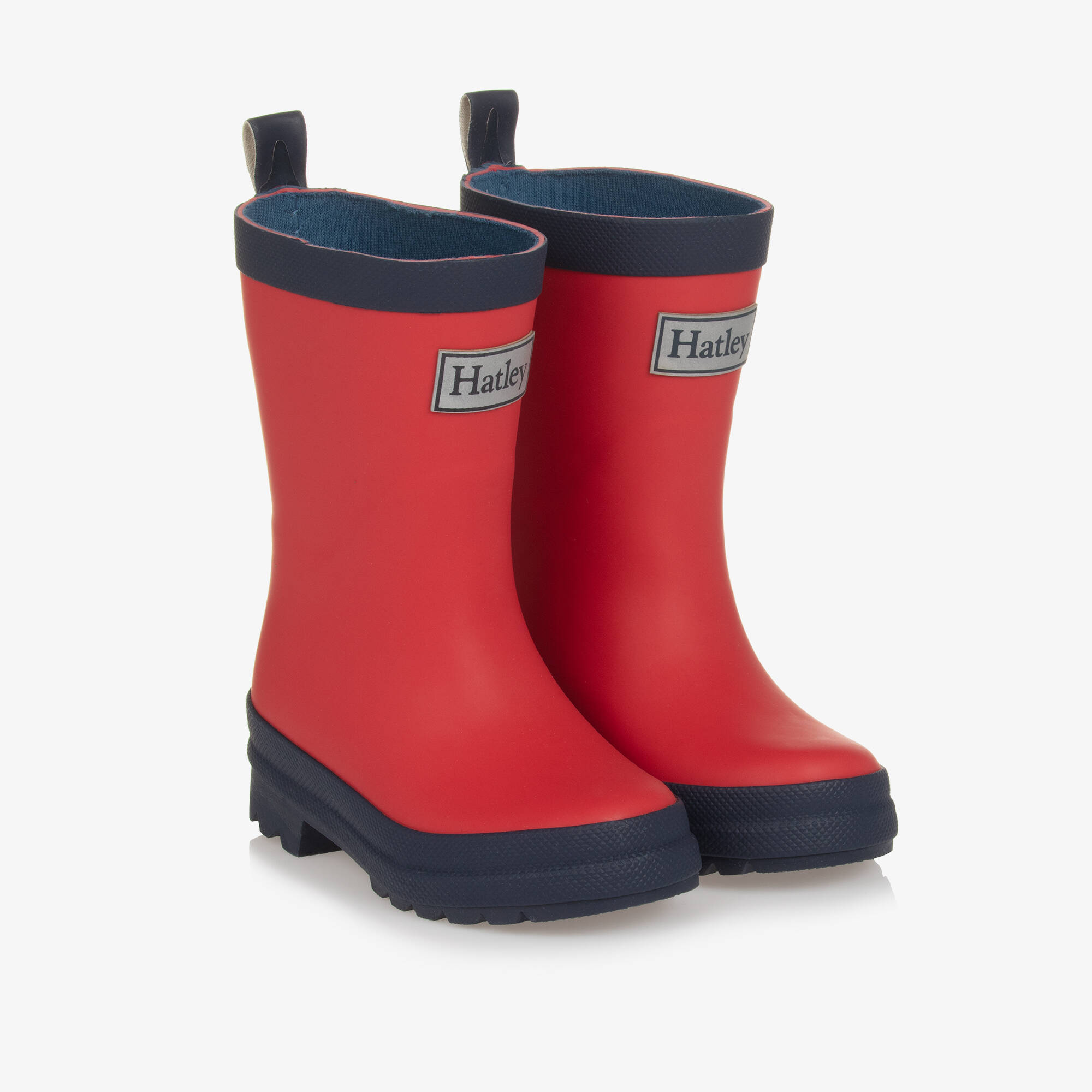 Hatley - Red & Blue Rain Boots | Childrensalon Outlet