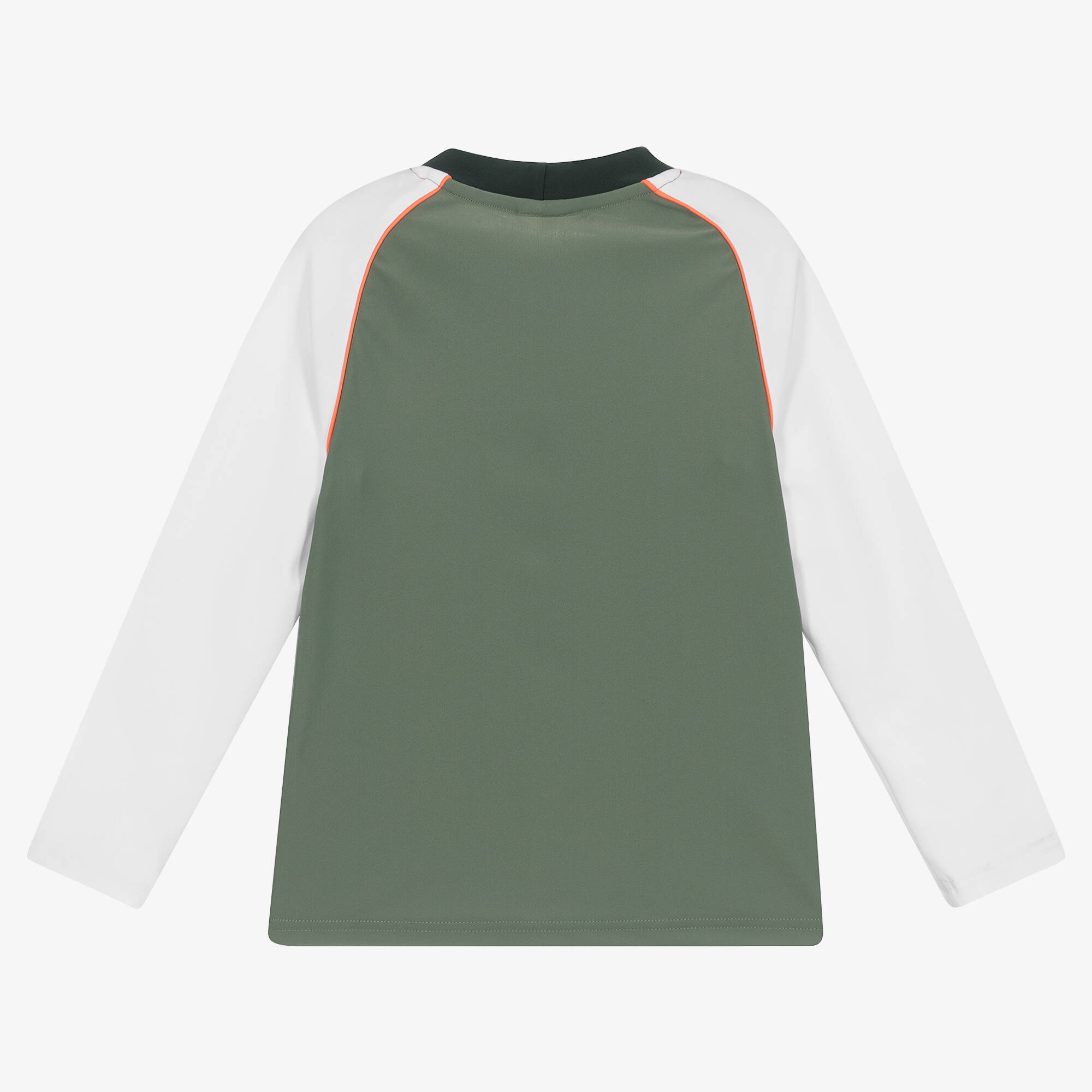 Sunuva - Boys Green & White Swim Top | Childrensalon Outlet