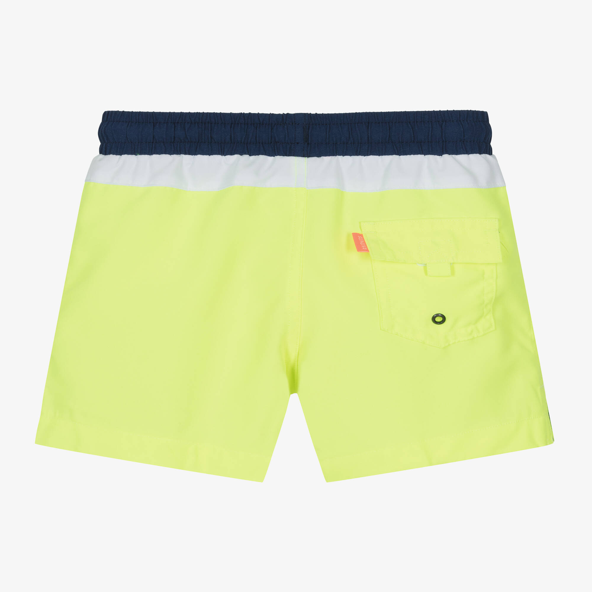 Sunuva - Boys Neon Yellow Swim Shorts | Childrensalon Outlet