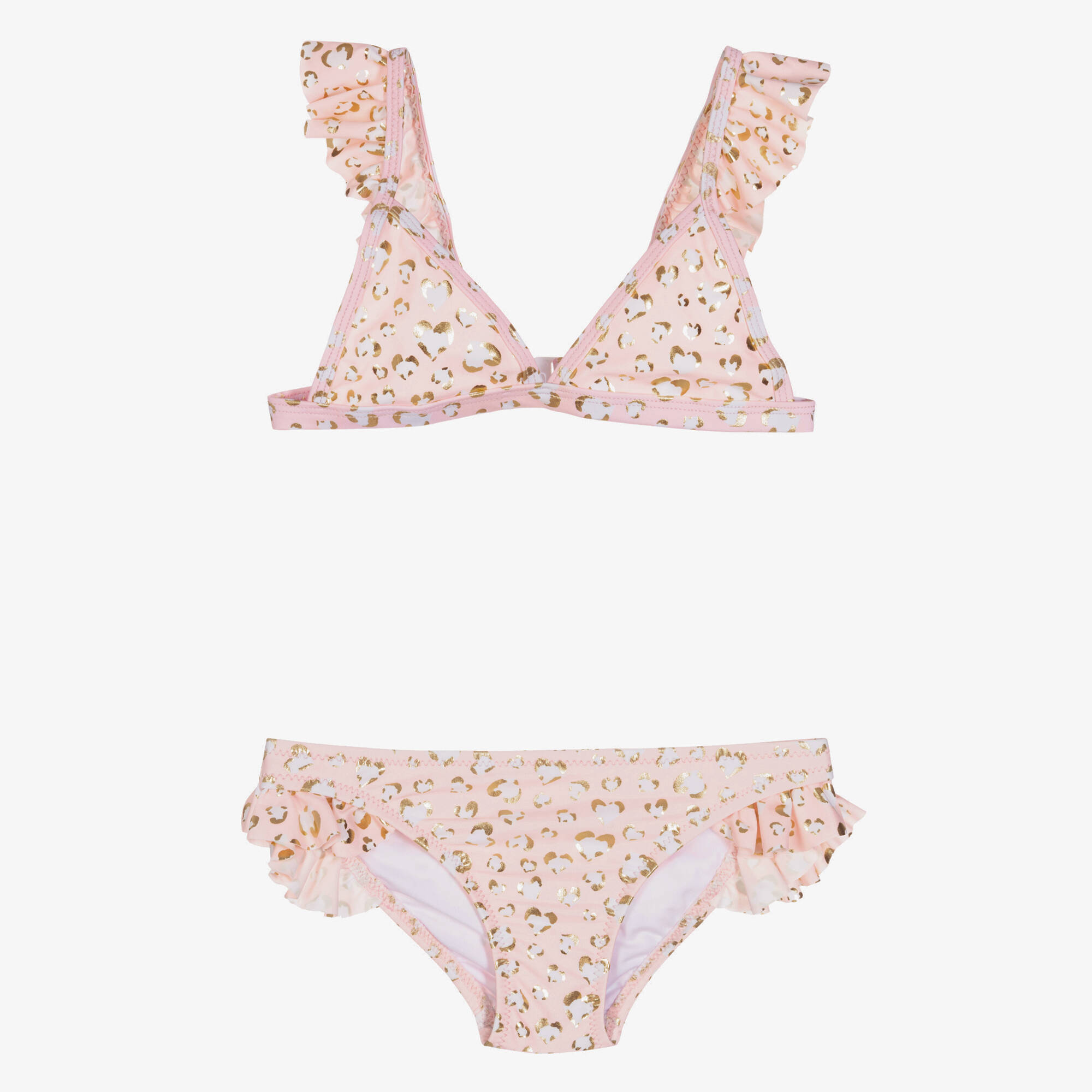 Sunuva - Girls Pink Leopard Bikini | Childrensalon Outlet