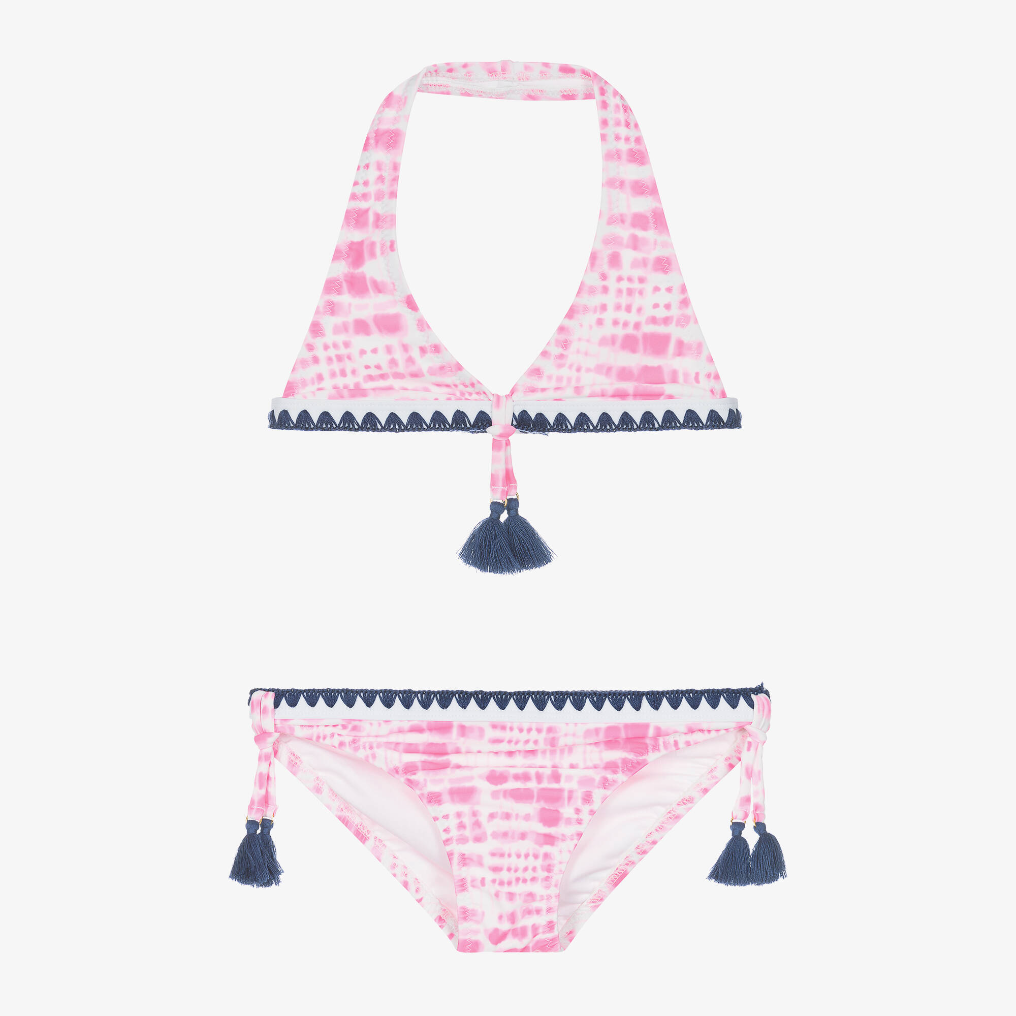 Sunuva - Girls Pink Tie-Dye Bikini | Childrensalon Outlet