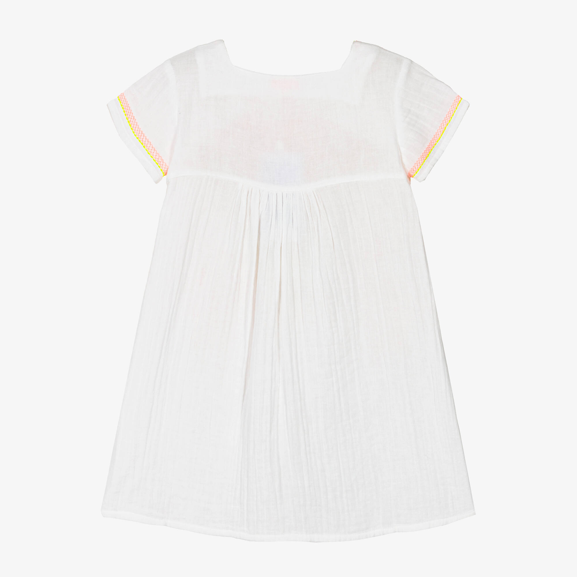 Sunuva - Girls White Floral Cotton Beach Dress | Childrensalon Outlet