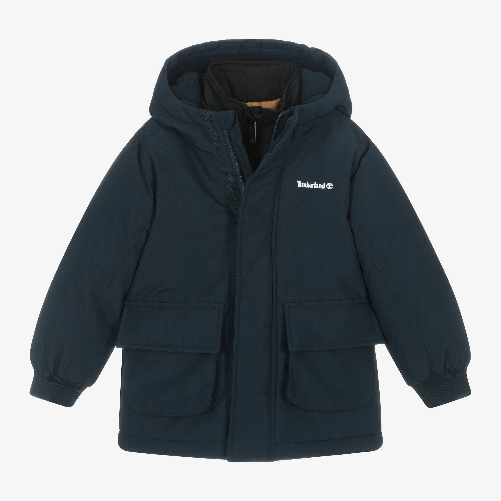 Timberland - Boys Dual-Colour Convertible Parka | Childrensalon Outlet